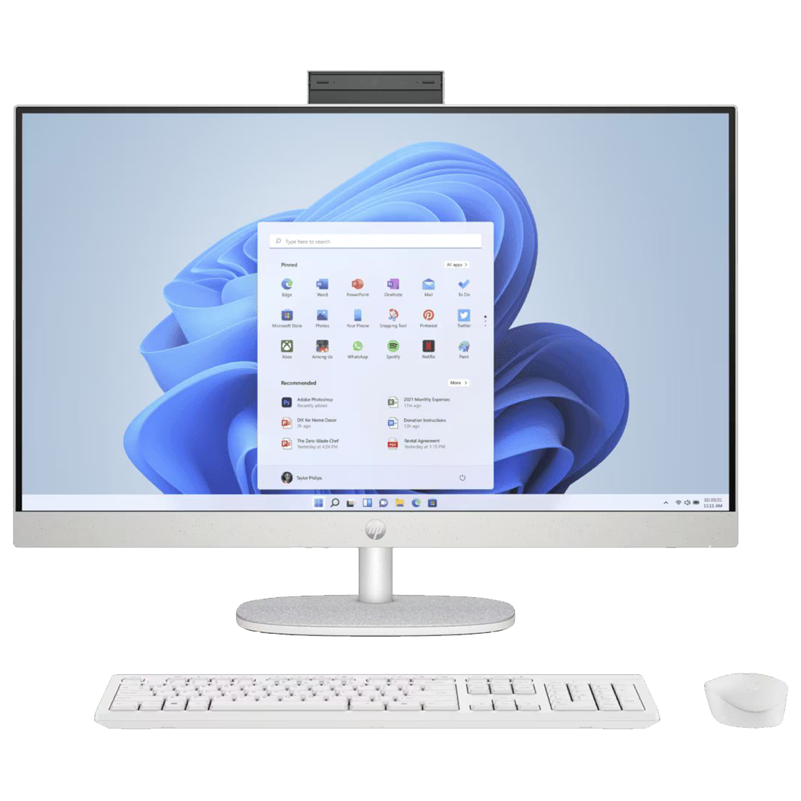 HP AIO 27-inch Core i7 13th Gen Desktop - 16GB RAM, 512GB SSD Touch